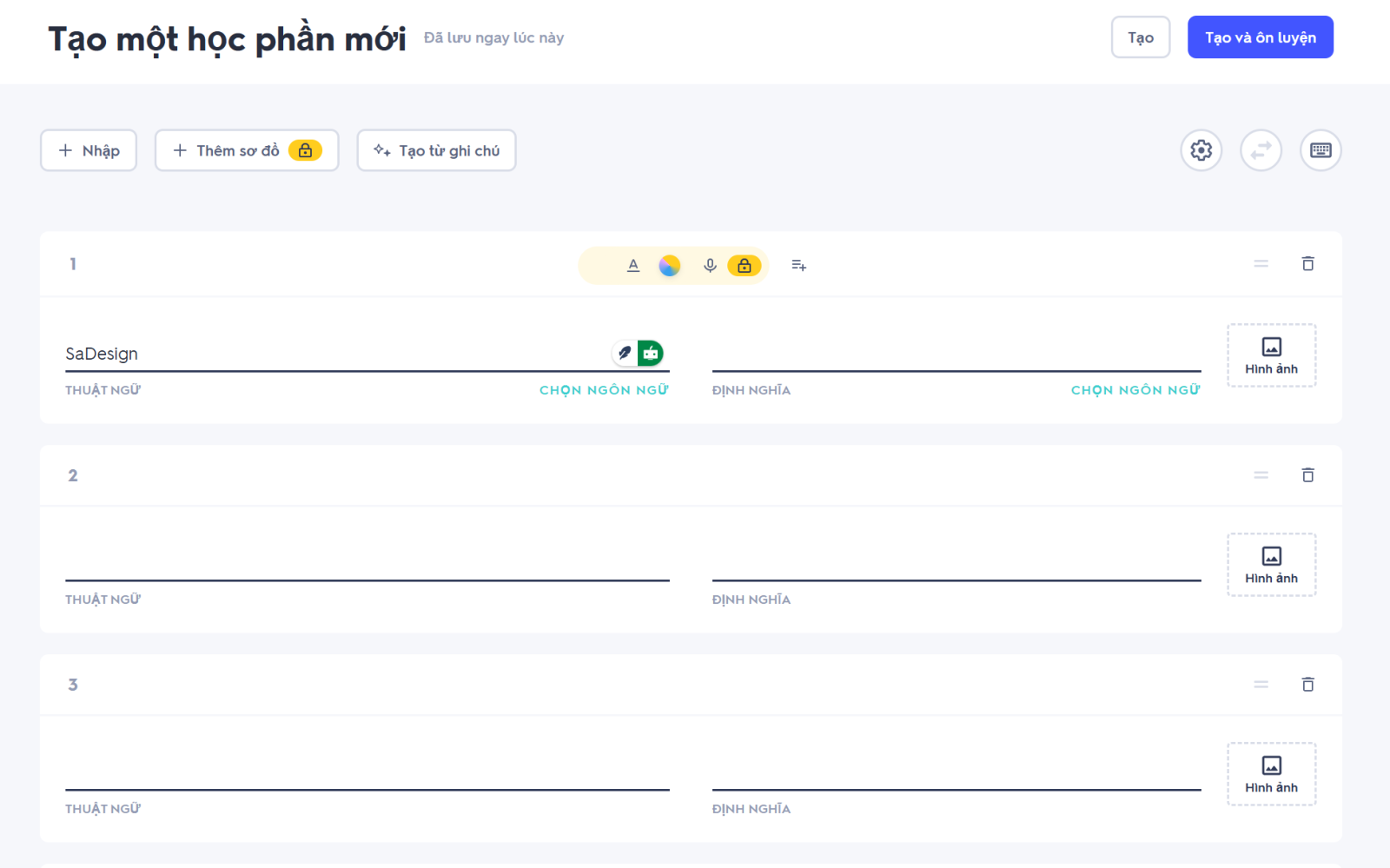Instructions for Creating Flashcards on Quizlet to Help Memorize Super Fast